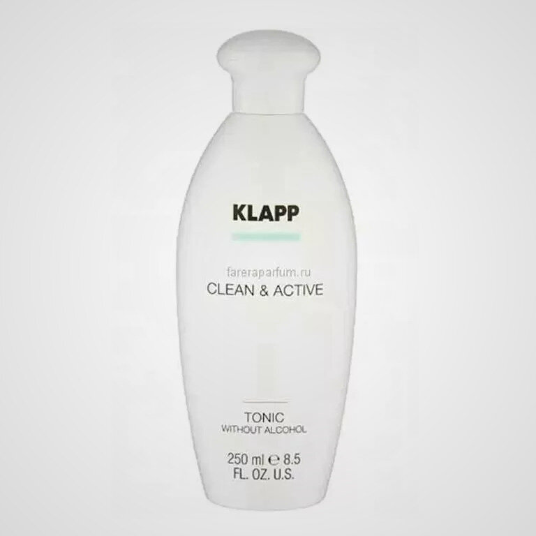 Тоник без спирта 250 мл Klapp Clean & Active Tonic without Alcohol Тоник 250 мл