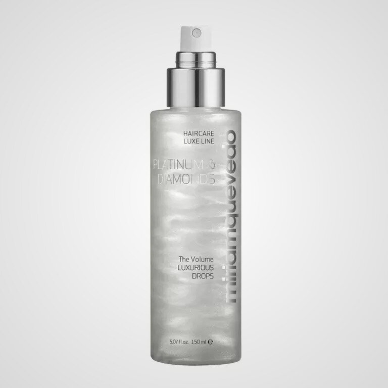 Бриллиантовый спрей-люкс с платиной для придания объема 150 мл MIRIAMQUEVEDO Platinum & Diamonds Volume Luxurious Drops Спрей 150 мл