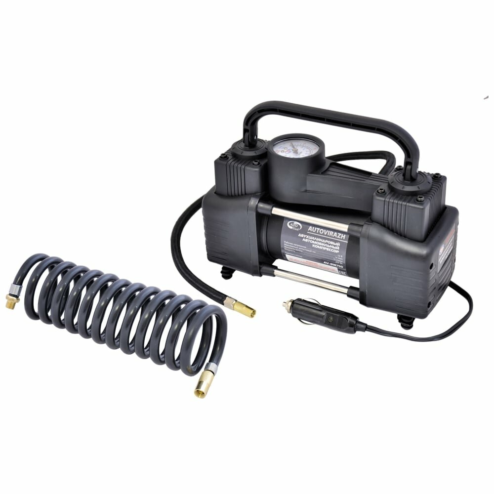 Двухцилиндровый компрессор AUTOVIRAZH AV-010750