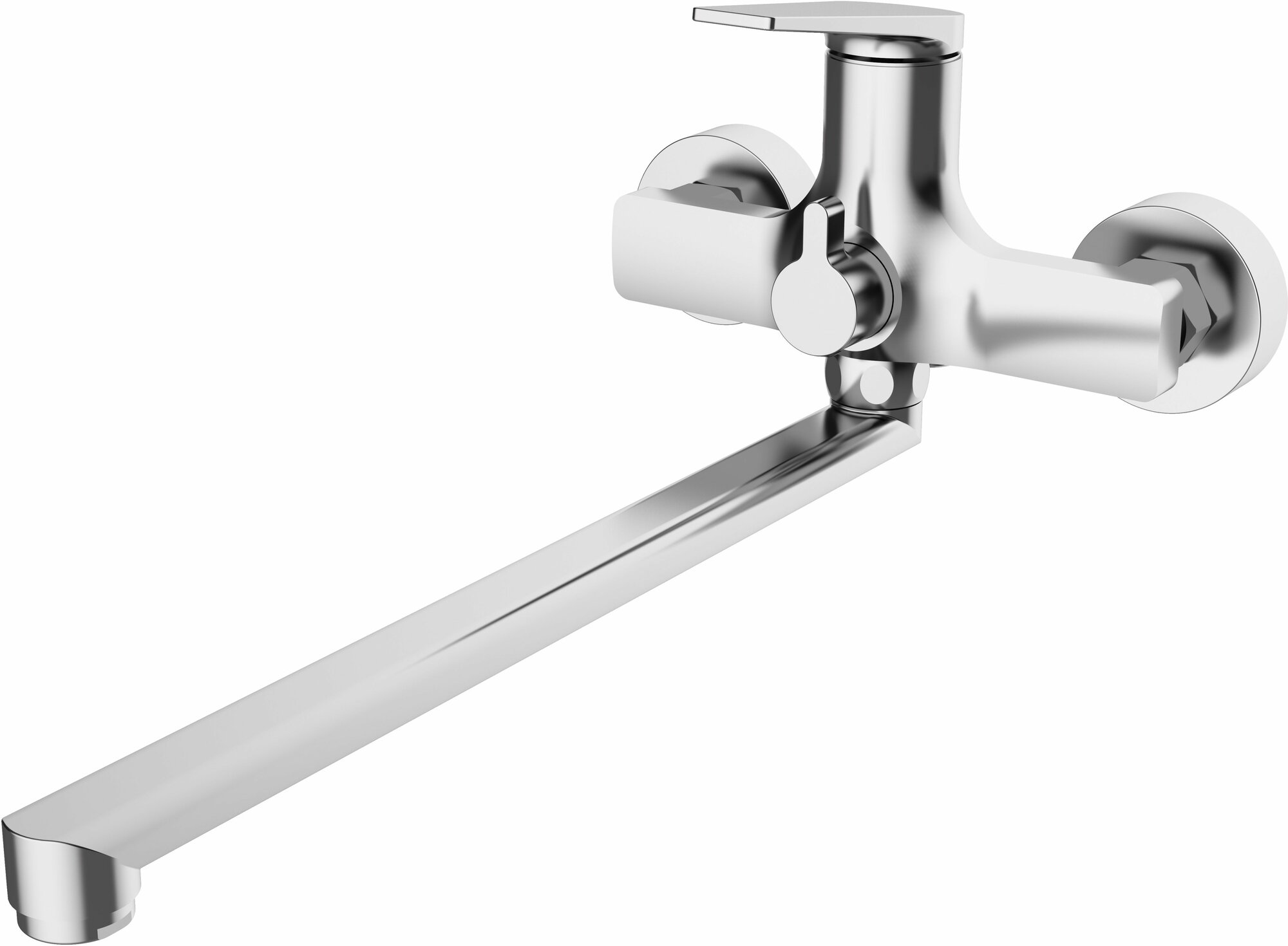 Смеситель для ванной с длинным изливом ESKO Africa хром