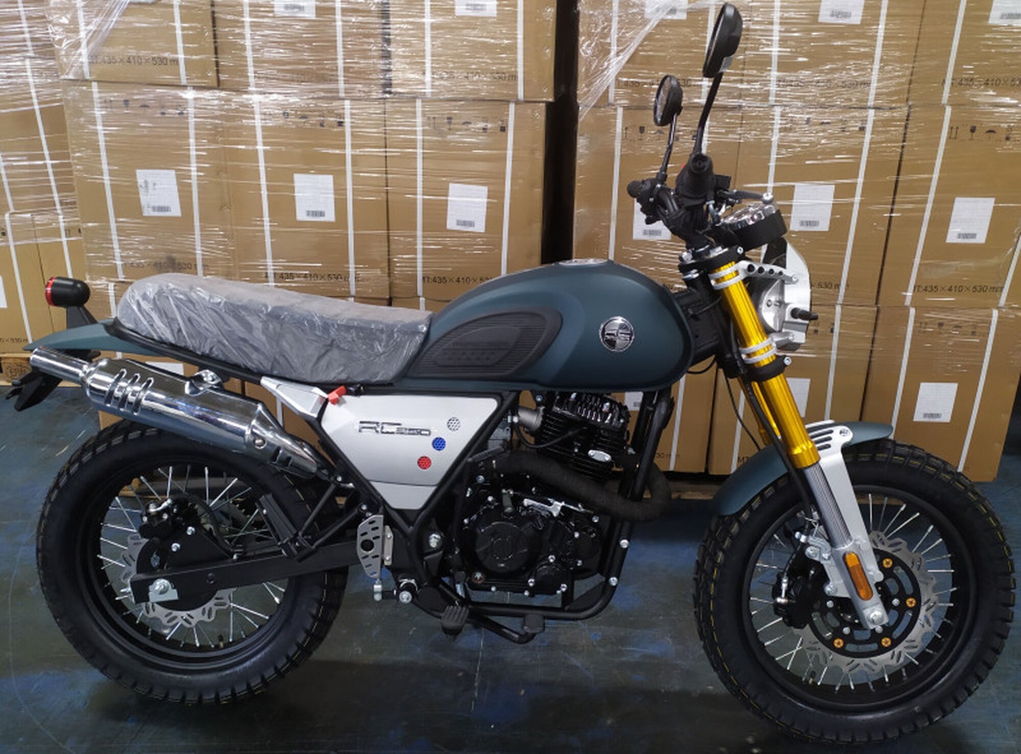 Мотоцикл RACER RC250CK-A, Triumph, с электростартером, с ПТС, мощность 21 л. с.