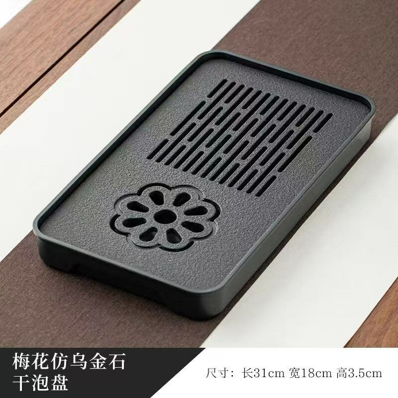 Чабань композитная из каменной крошки/ Чайная доска для чайной церемонии