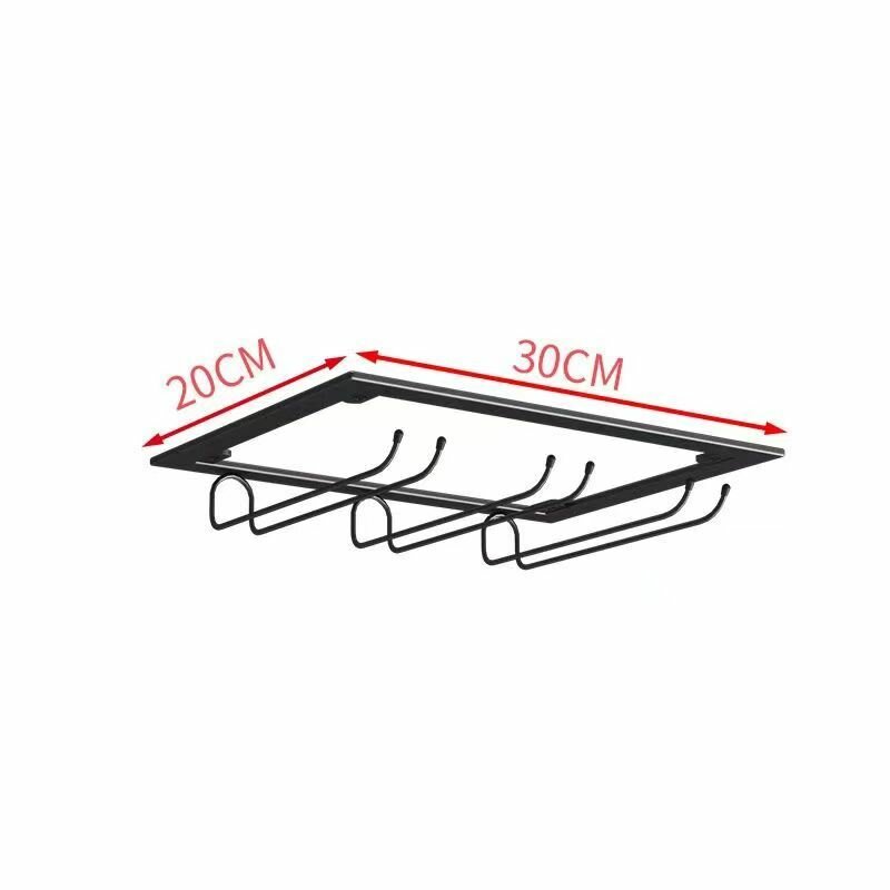 Подвесная полка для бокалов, перевернутый держатель для стаканов, высокий держатель для стаканов, держатель для пивных кружек, подвесной держатель для кружек, держатель для кофейных кружек