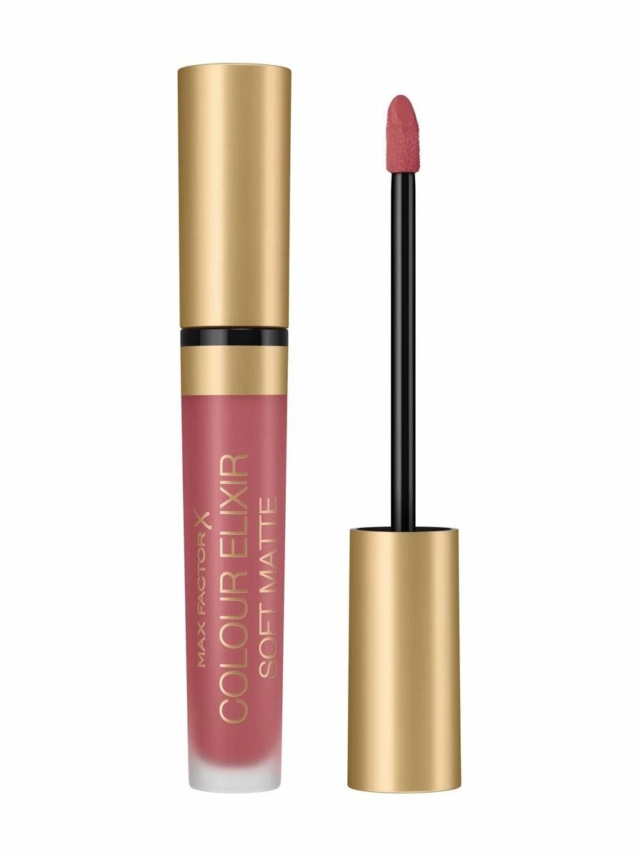 MAX FACTOR Губная помада Colour Elixir Soft Matte жидкая, 4 мл, 015 Rose Dust