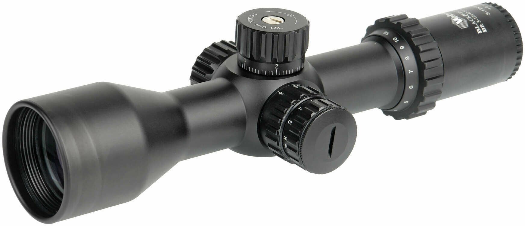 Прицел оптический Veber Black Russian 3-12x42 SF FFP RG
