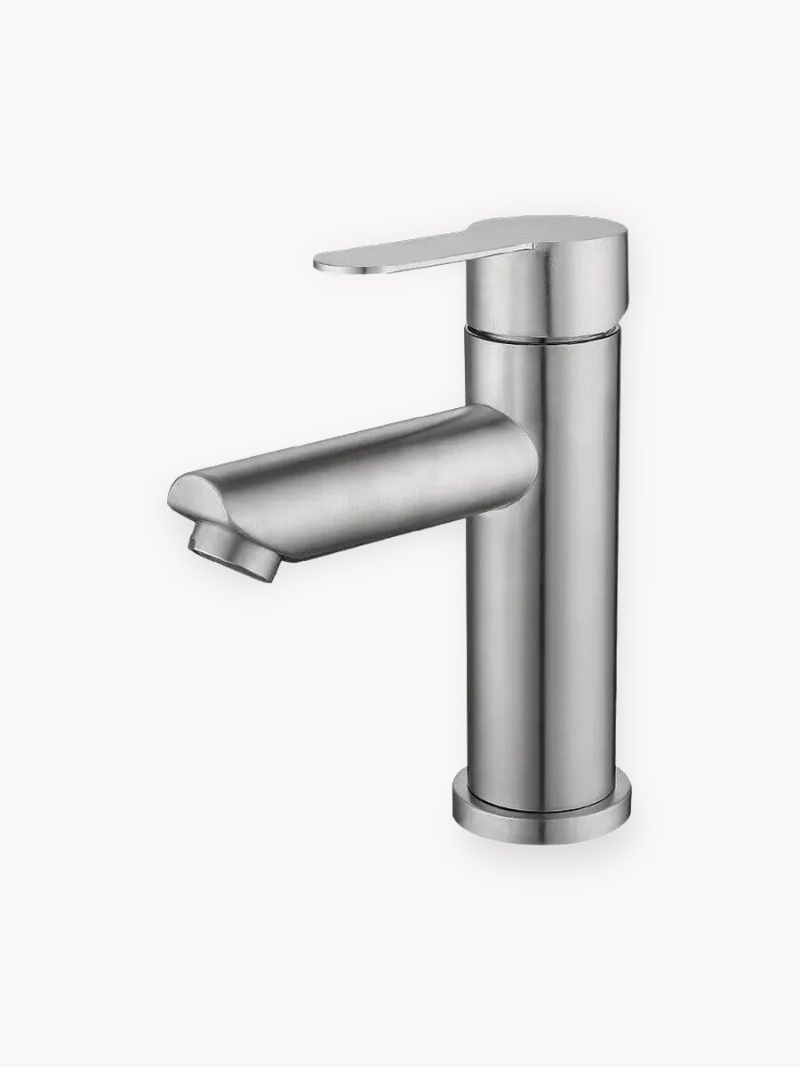 Смеситель для раковины и умывальника CULTO FERRO, WB01FR, цвет хром