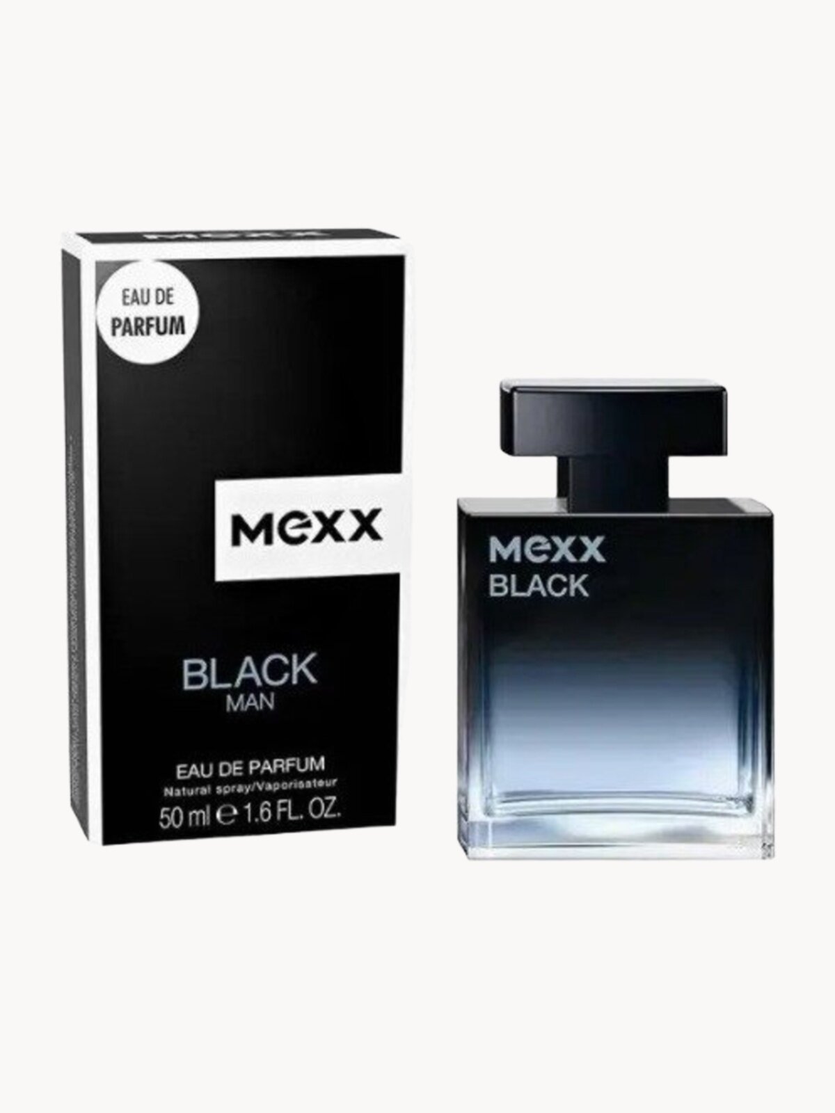 Парфюмерная вода Mexx "Black Man", мужская, древесно-пряный аромат цитрусов, 50мл