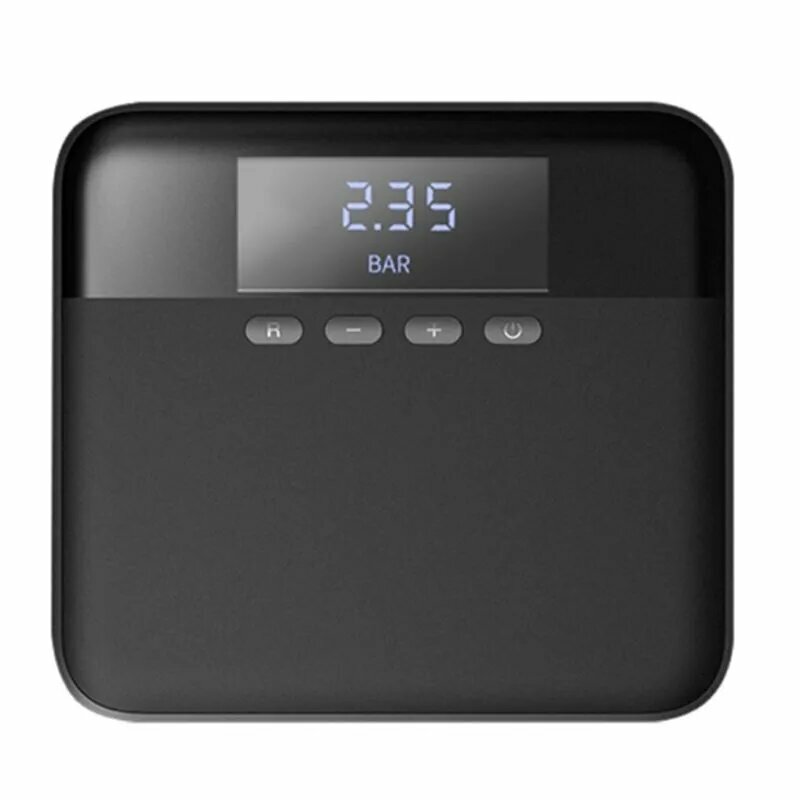 Компактный автомобильный компрессор с цифровым дисплеем | Быстрая накачка шин, USB-зарядка и чехол для хранения (Совместимость с авто/велосипедом)