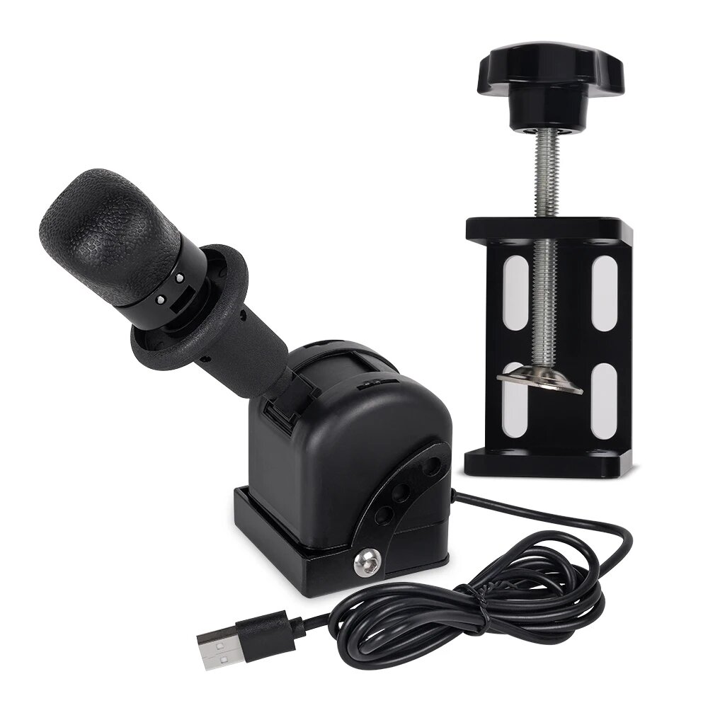 RASTP-Новый ручной тормоз с USB SIM-картой и монтажным зажимом ETS2 Американский и европейский симулятор гоночных игр для ПК Воздушный тормоз для G20 G27 G29