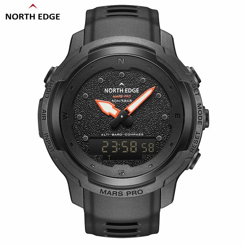 North Edge Спортивные часы, цвет черный