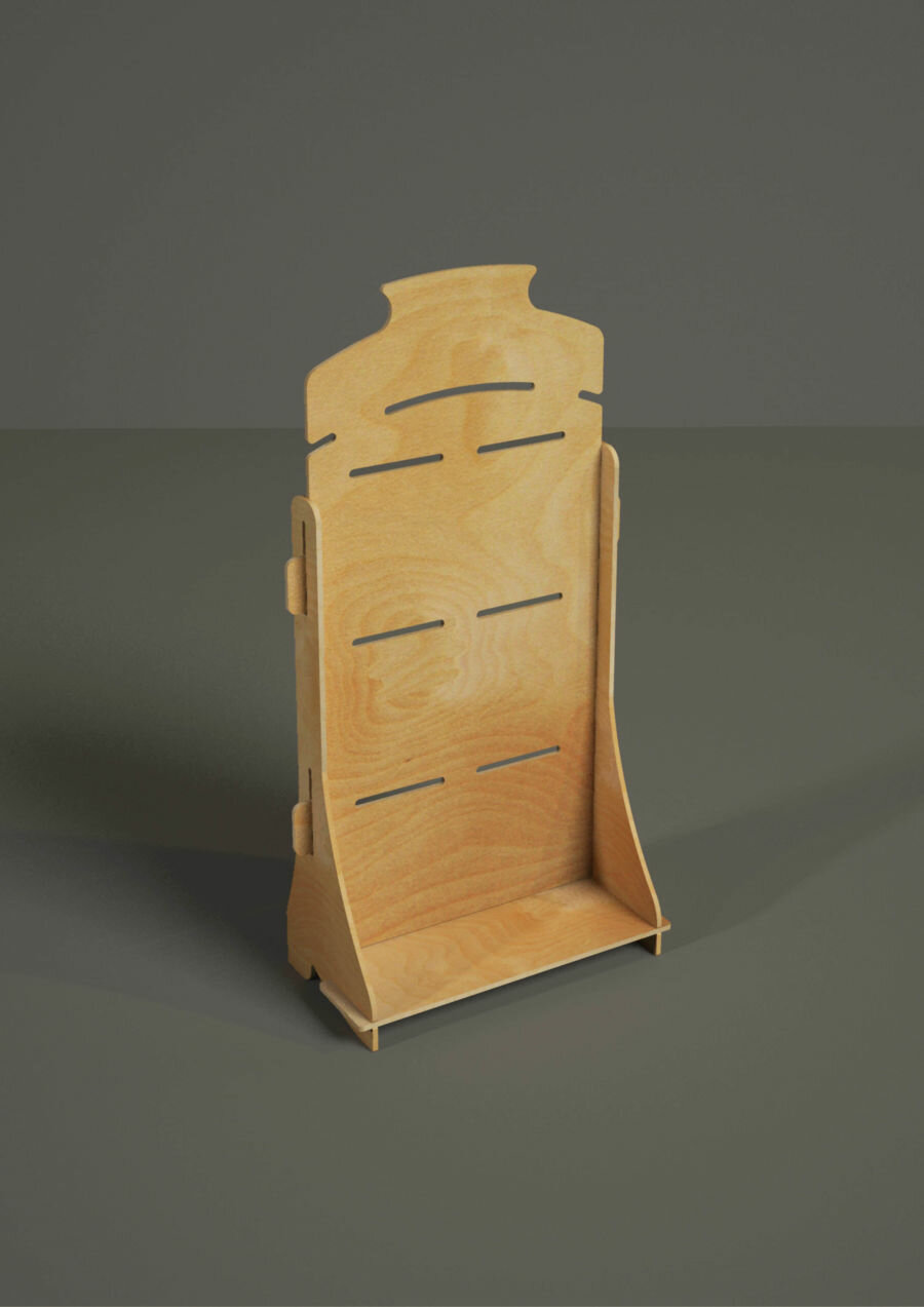 Горка-этажерка из фанеры "POSMA" ФФ №22. Производитель товара - компания Westcom.