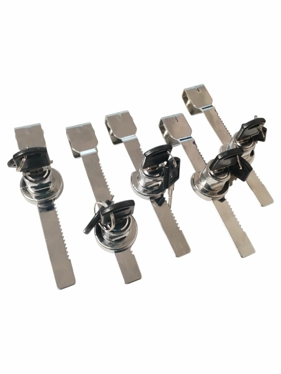 Замки (5 шт.) для торговых витрин и морозильников