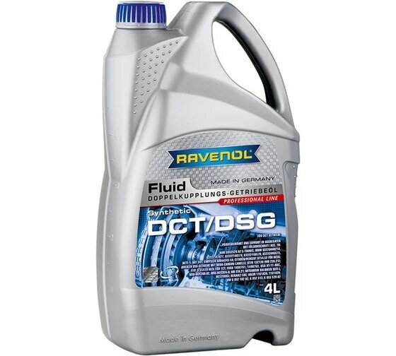 Трансмиссионное масло RAVENOL DCT/DSG Getriebe Fluid, 4л new, артикул 1212106-004-01-999