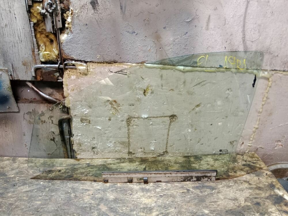 Стекло двери передней левой Opel Astra G (1998 2009) Б/У с пробегом