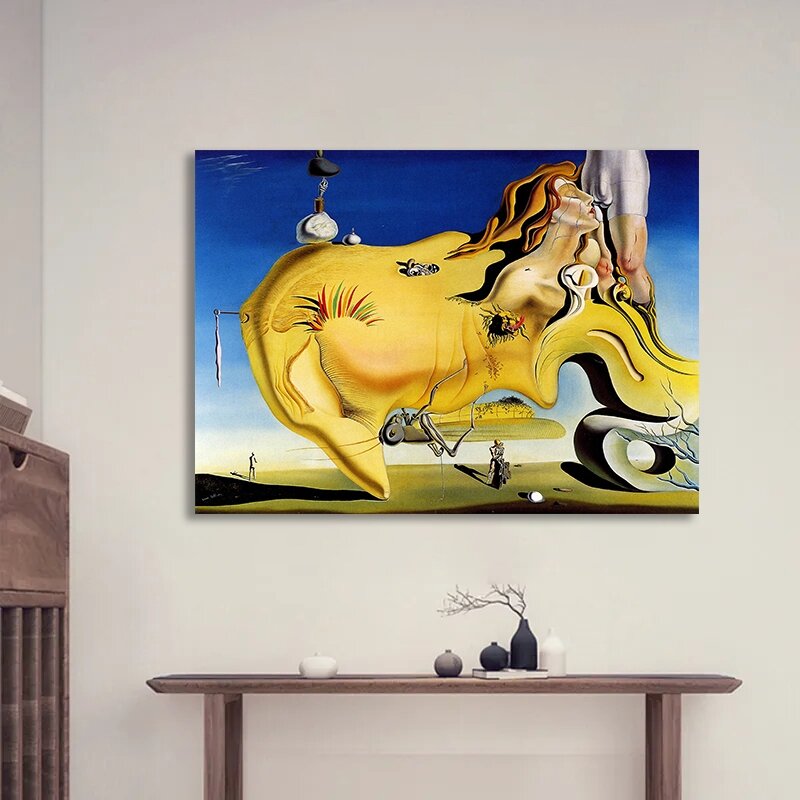 Картина / репродукция, Сальвадор Дали "Великий мастурбатор", 60х80 см.