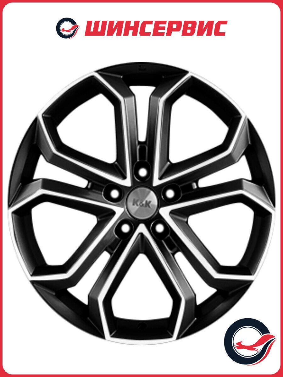 Литой колесный диск КиК Пандора R19x8.5J 5x110 ET35 ЦО65.1 для автомобиля