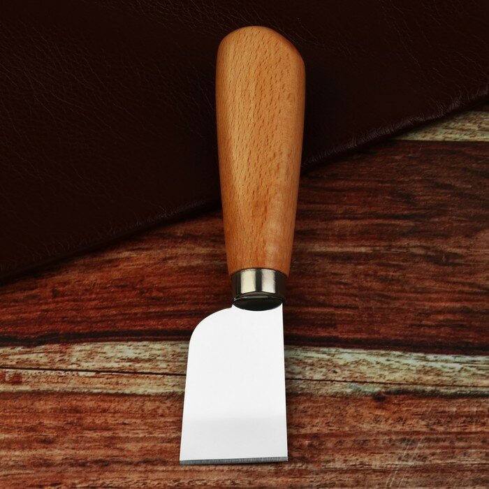 Шорный нож для работы с кожей, 16 × 3,7 см YZ