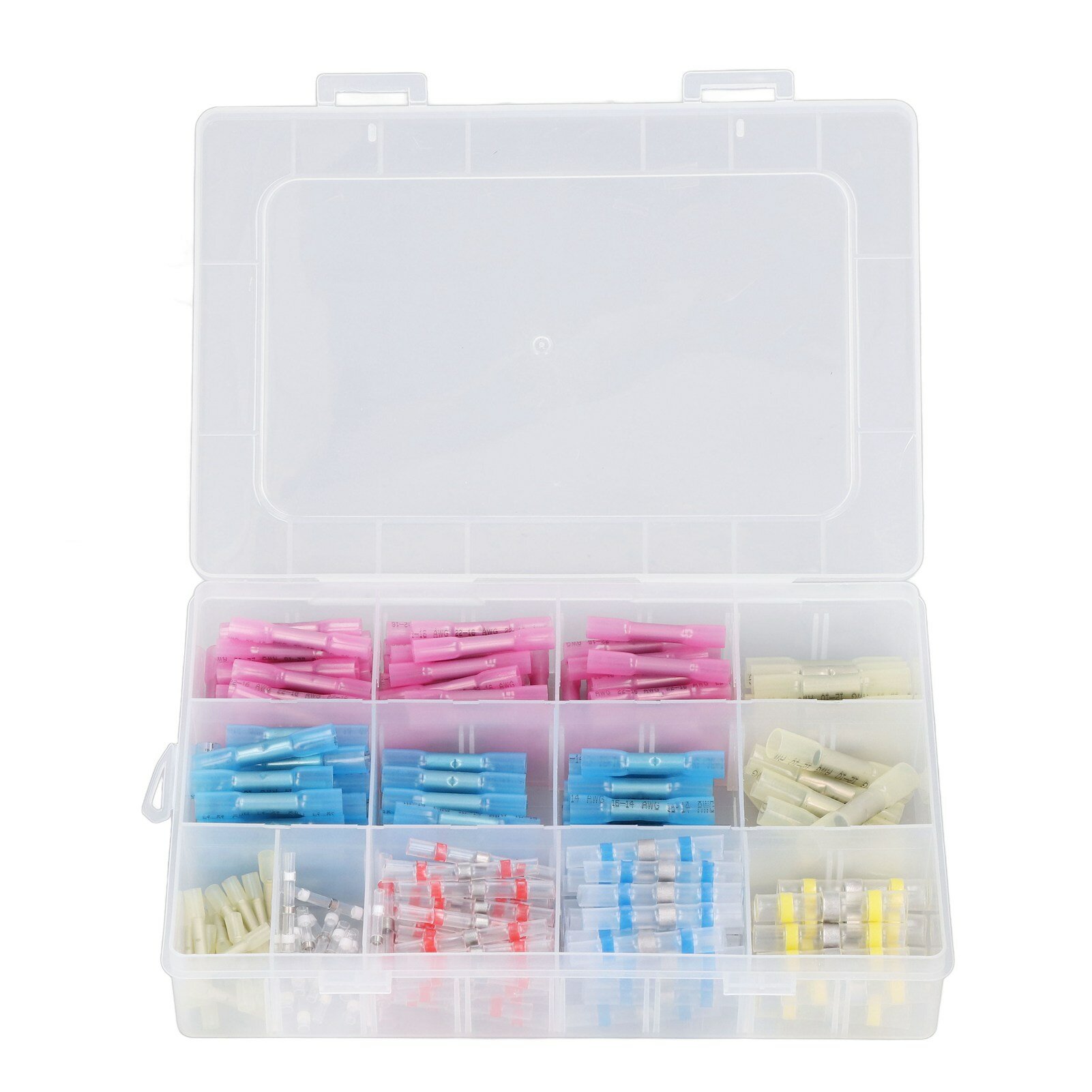 250 шт. термоусадочный разъем для провода, изолированный разъем для электропроводки, хорошая герметизация, разъем для припоя