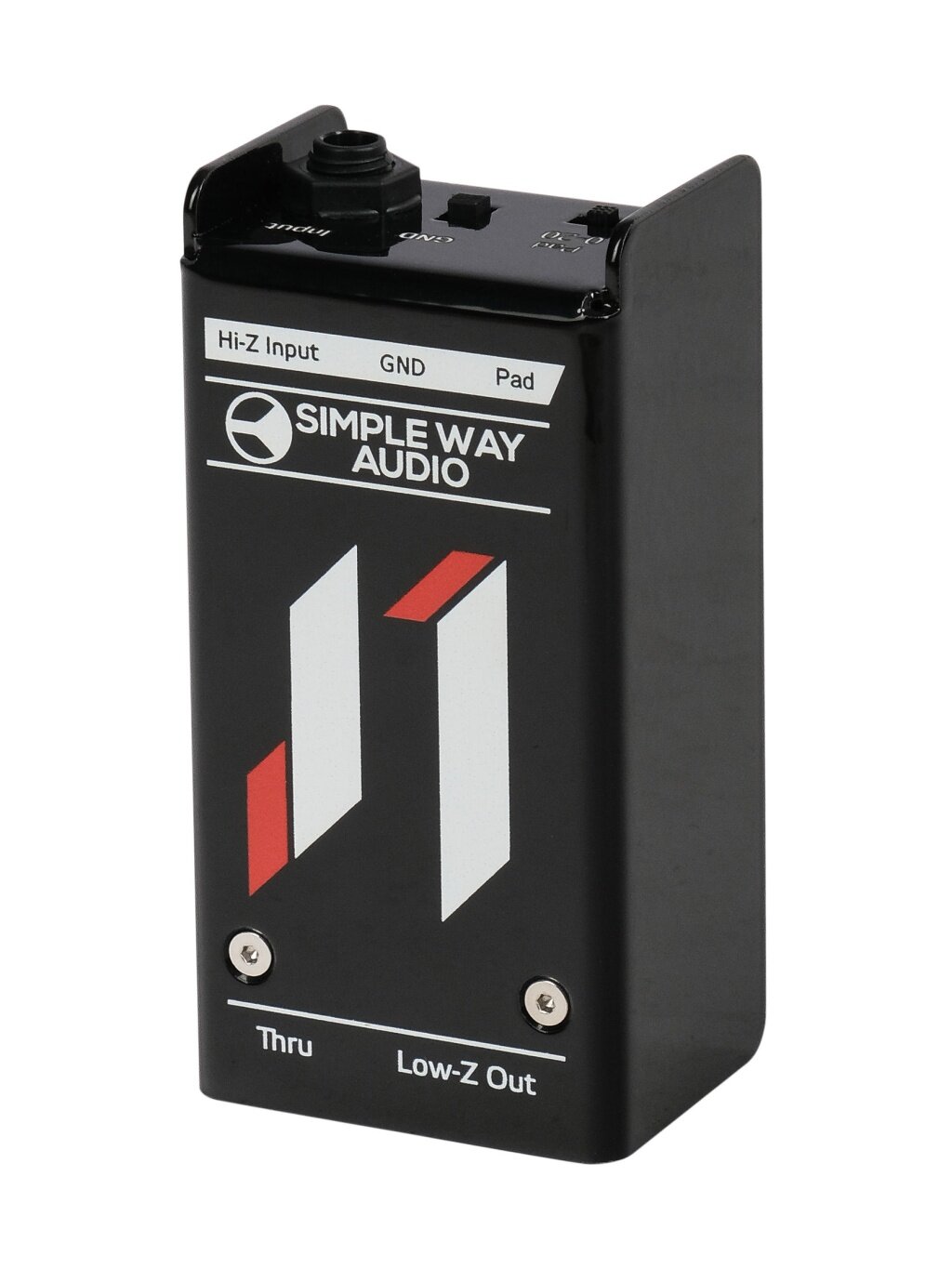 J1mini D.I. Box Дибокс, преобразователь сигнала для гитары, активный, Simpleway Audio