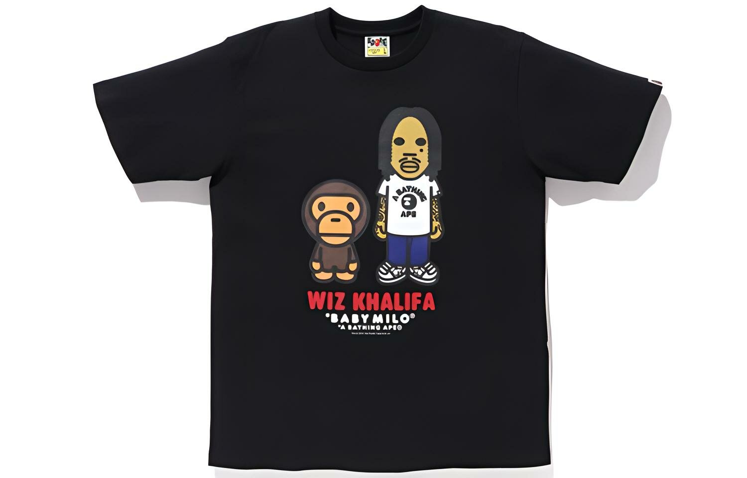 Футболка Bape Baby Milo x Wiz Khalifa