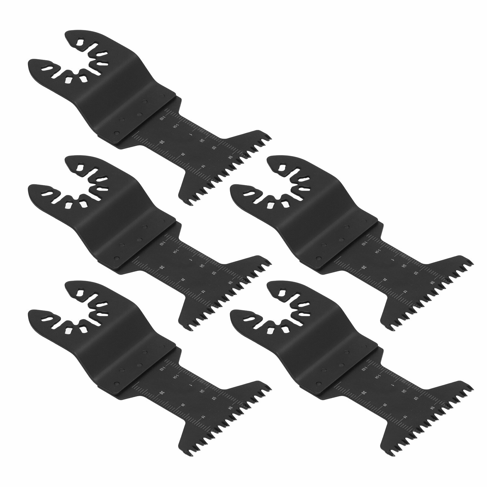 5шт Колеблющееся Лезвие Мультитула Универсальный Быстроразъемный Инструмент для Дерева Пластика 44 Мм Высокоуглеродистой Стали