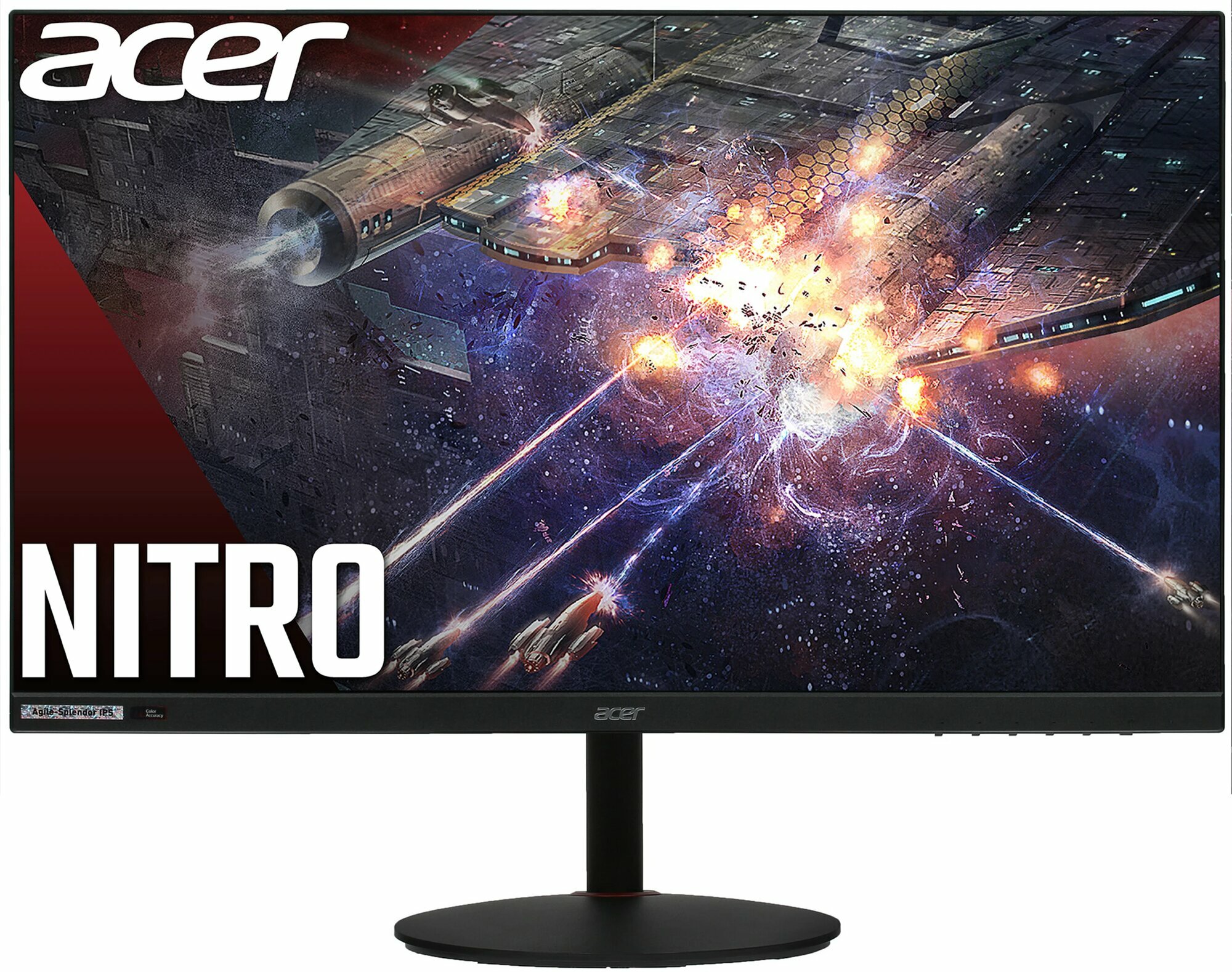 31.5" Монитор Acer Nitro XV320QULVbmiiphx, черный (2560x1440, 170 Гц, IPS, LED)