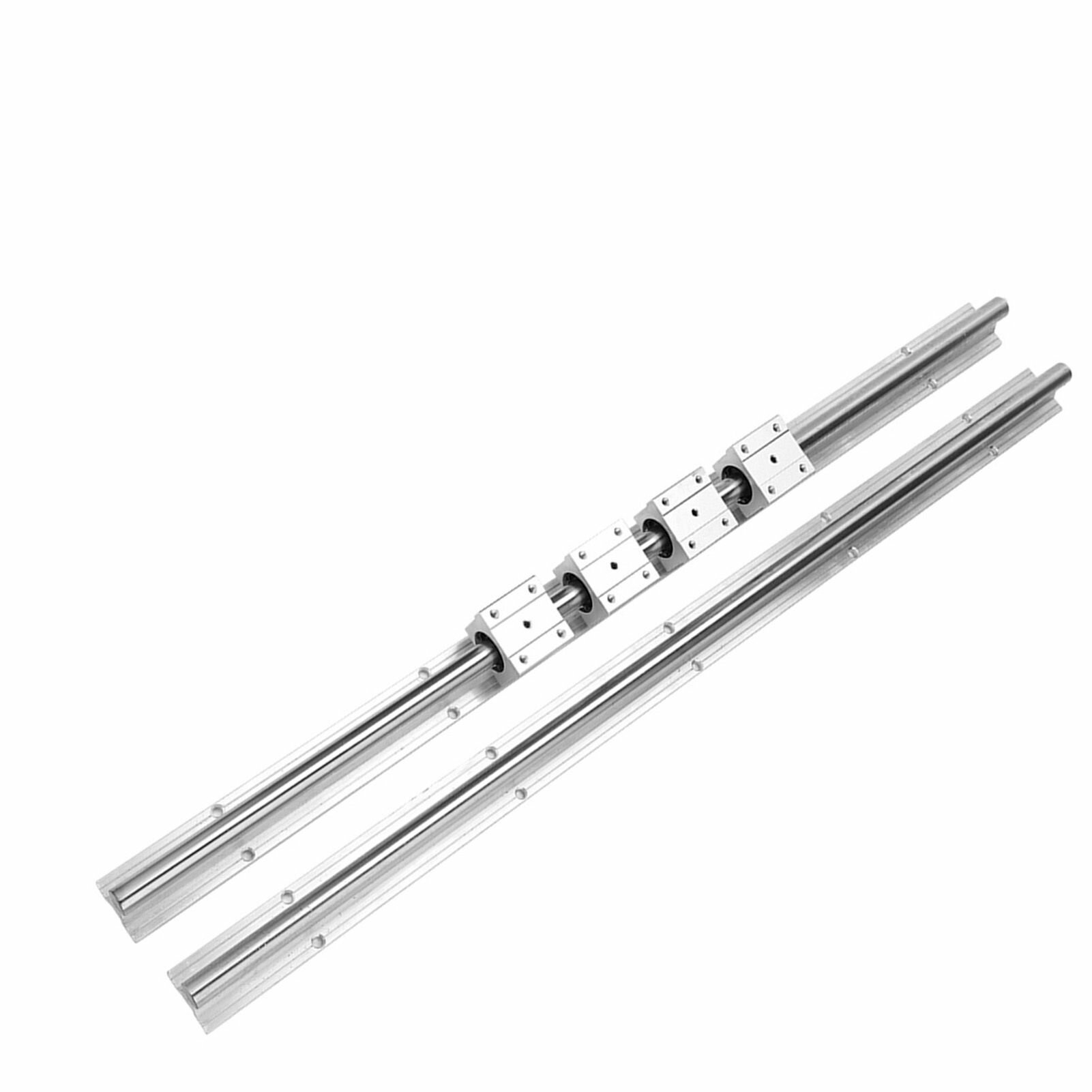 2 шт. SBR16-750 мм 16 мм линейный направляющий вал 4 SBR16UU подшипниковый блок детали с ЧПУ