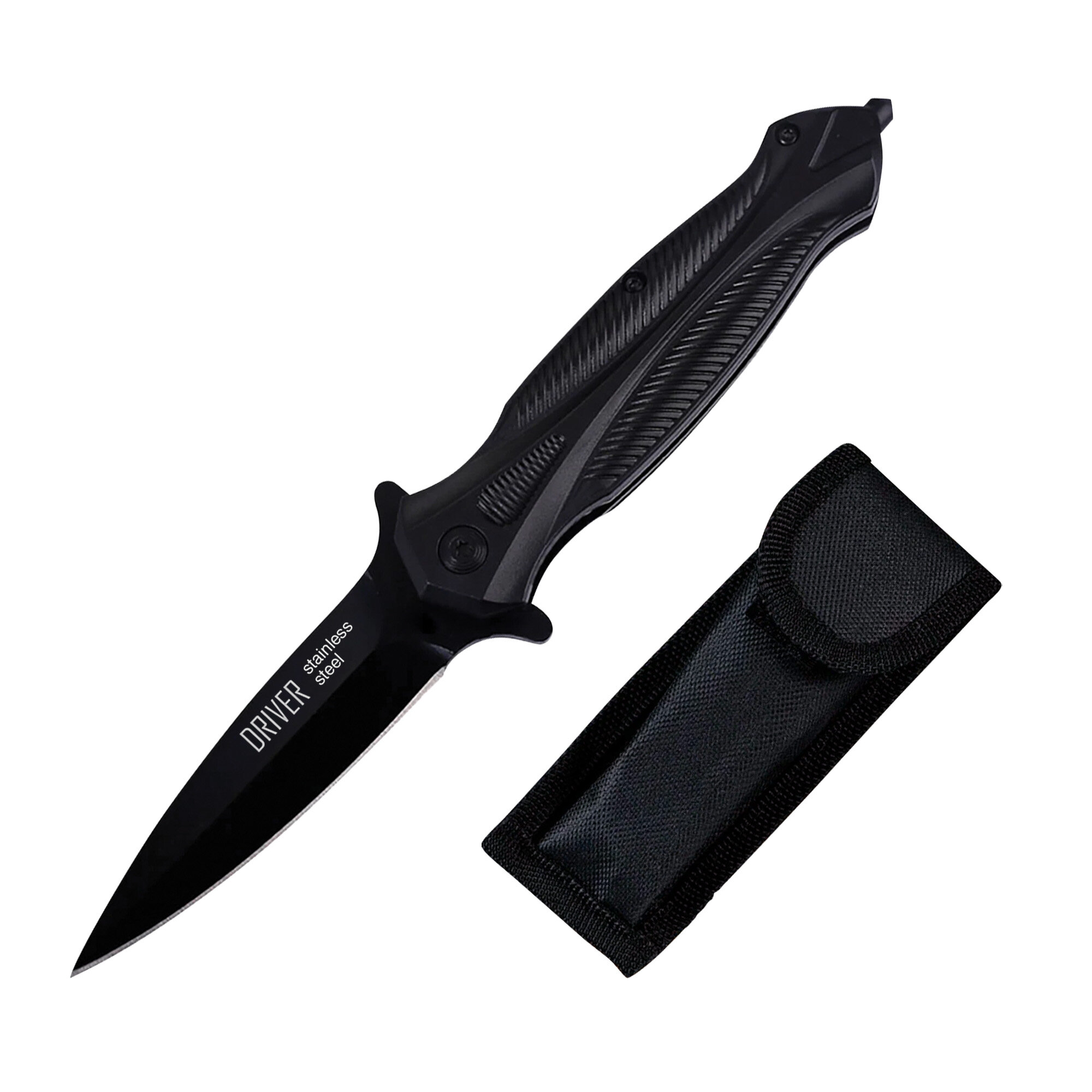 Нож складной Driver "Vahviala", нержавеющая сталь, полуавтомат, антикоррозийное покрытие