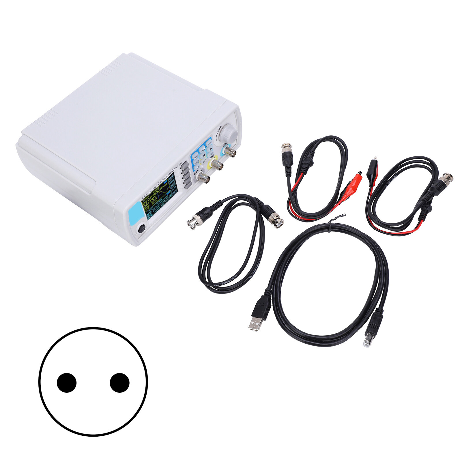 JDS6600-30M 2 -канальный DDS -функция Производительный генератор сигналов сигнала сигнала сигнала сигнала.