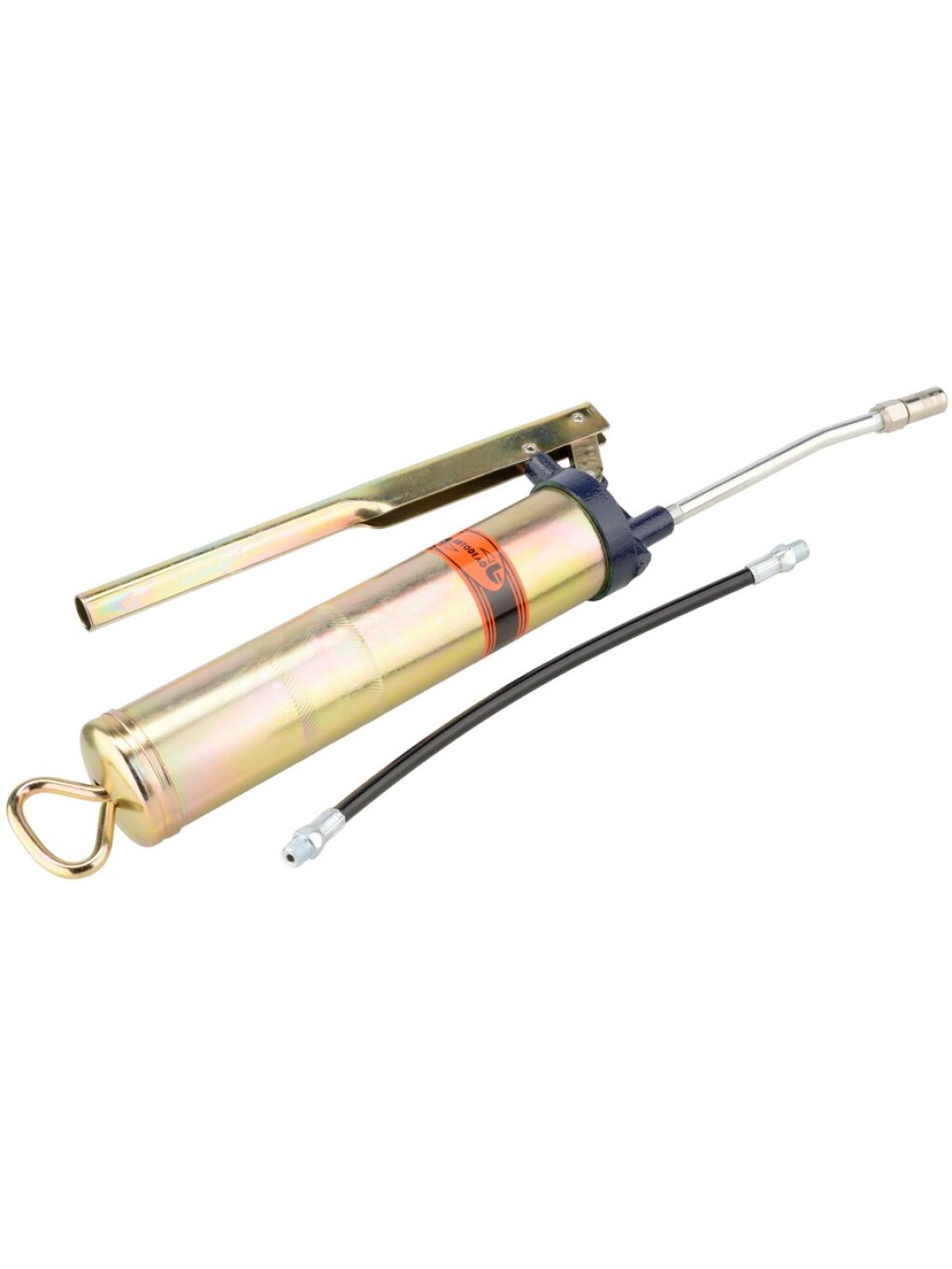 Шприц рычажно-плунжерный 300 мл "АвтоDело" (с гибким шлангом, трубка)