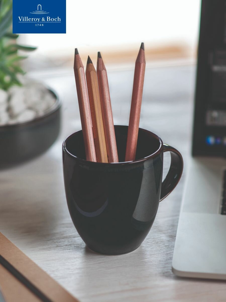 Кружка для чая 350 мл, Crafted Denim, like. by Villeroy & Boch, Премиум-Фарфор