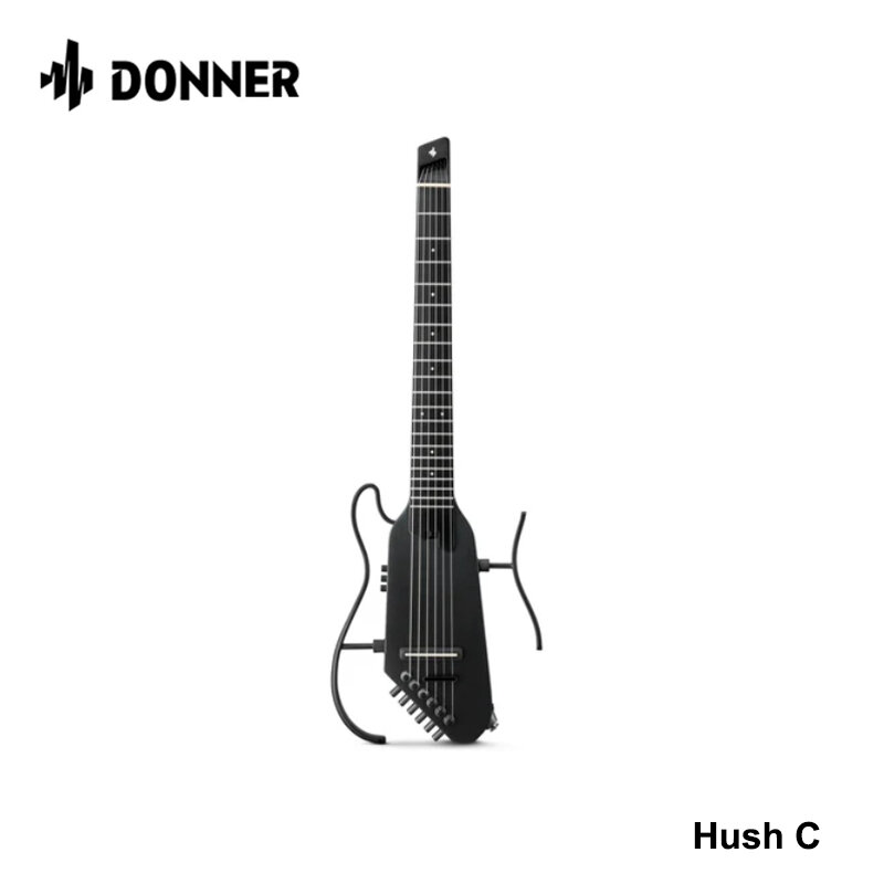 Donner HUSH C Классические портативные гитары с нейлоновыми струнами