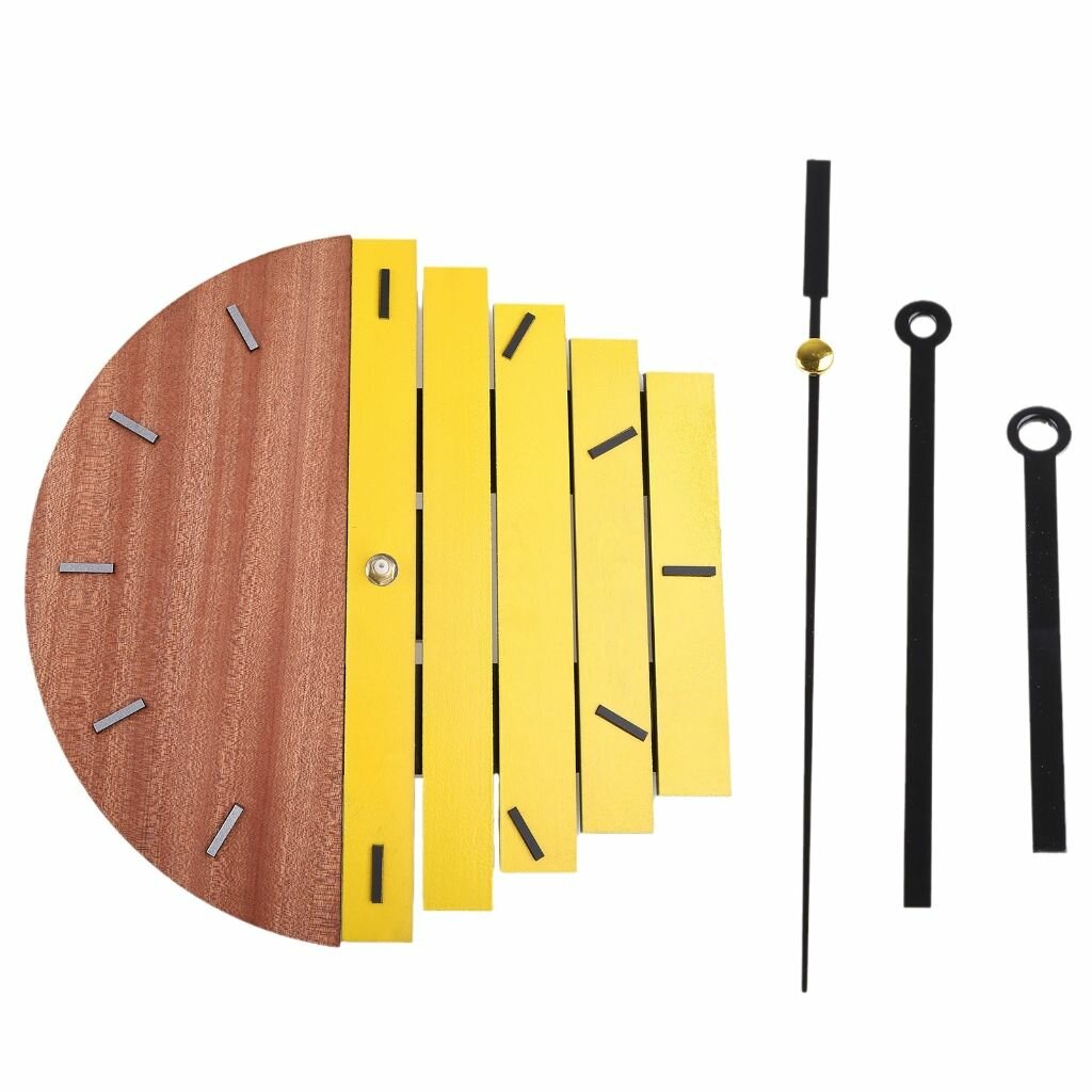 Абстрактные настенные часы в индустриальном стиле