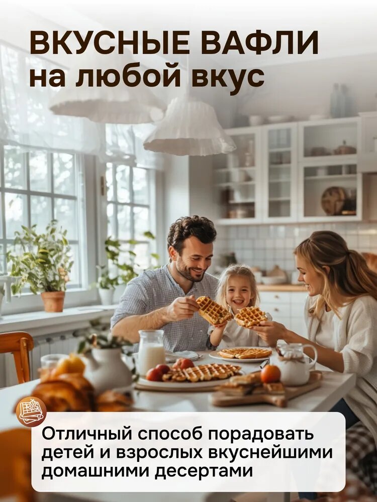 Электровафельница/Вафельница 6 в 1/ /Мультипекарь/Сэндвичница