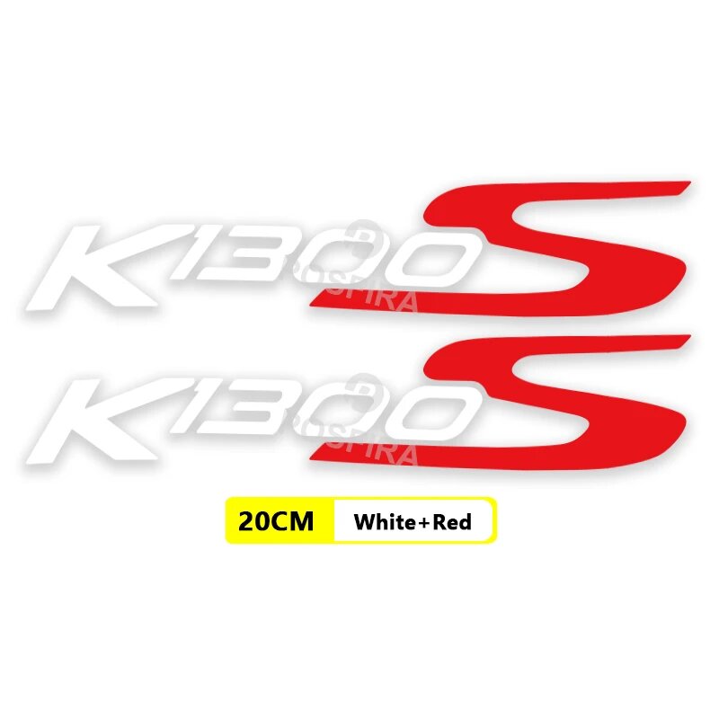 POSFIRA наклейки на обтекатель мотоцикла, виниловые наклейки для BMW K1300S Белый, K1300S-White Red