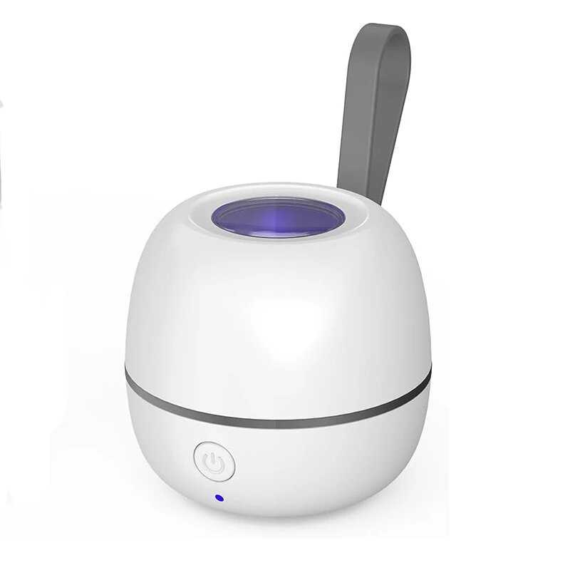 Портативный чехол-стерилизатор для соски с УФ-светом, дорожный перезаряжаемый дезинфицирующий ящик для детской соски, очищенный на 180 секунд