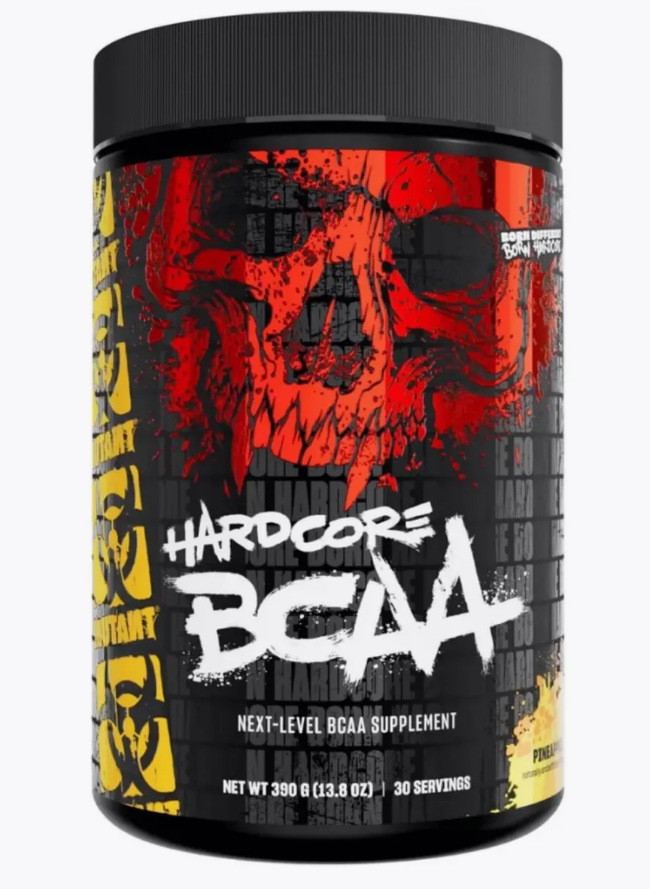 Mutant BCAA Хардкор (аминокислоты) 390 г, вкус Ананас