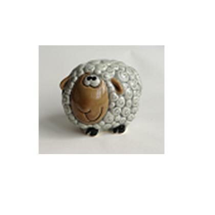 Скульптура (Зооник) Овечка (с) фарфоровая