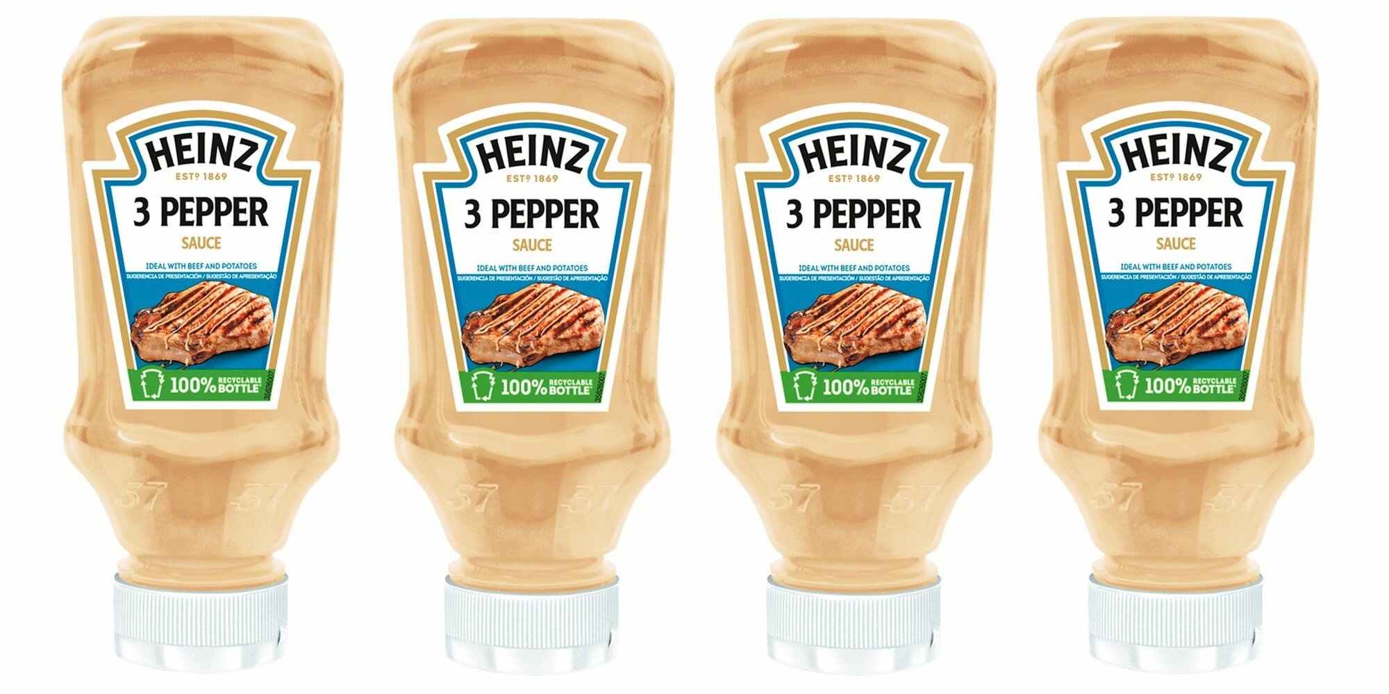 Соус 3 Перца 3 Pepper (импорт), Heinz, Нидерланды, 220 мл (220 г) х 4шт
