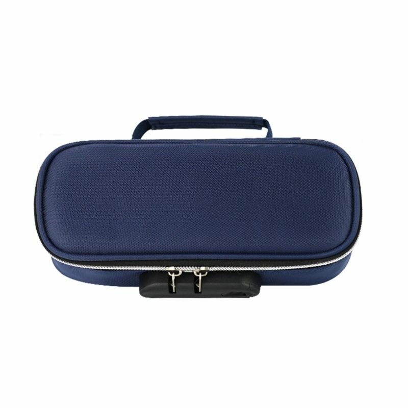 1 шт. Пенал с кодовым замком - 6559 Ярко-синий без логотипа