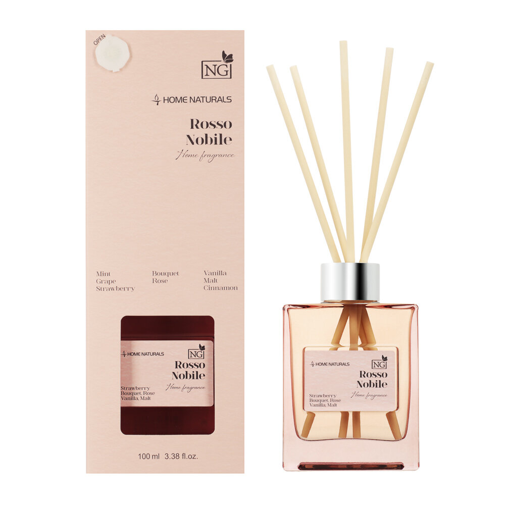 Диффузор для дома с палочками ароматический "Rosso Nobile" 100 мл