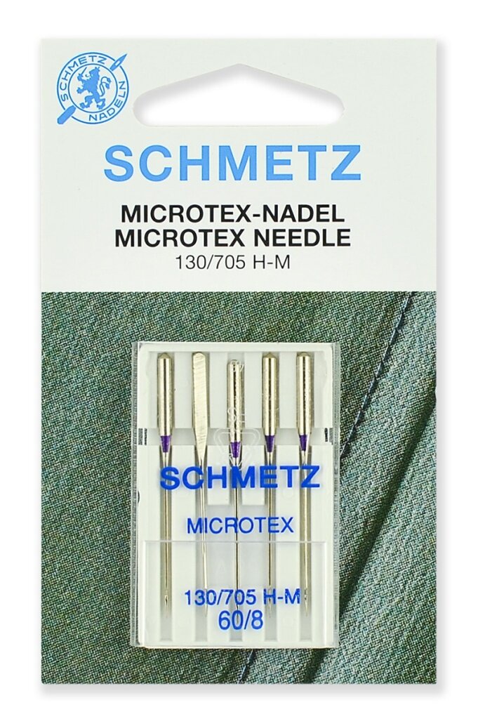 Иглы Schmetz микротекс №60 5шт. 130/705H