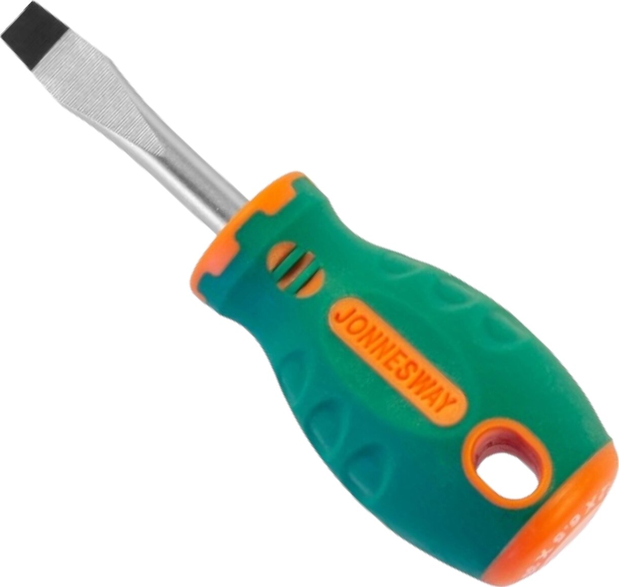 Отвертка стержневая шлицевая ANTI-SLIP GRIP, SL6.5х38 мм, Jonnesway D71S638