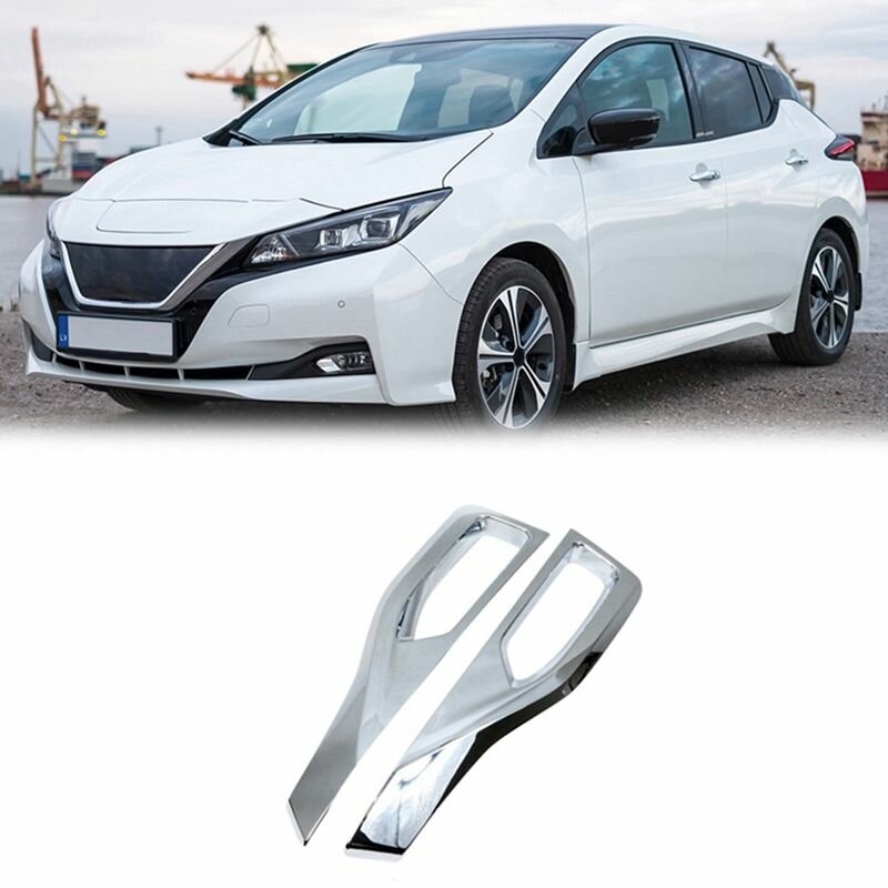 Хромированная рамка противотуманной фары MyPads для Nissan Leaf ZE1 2018-2022