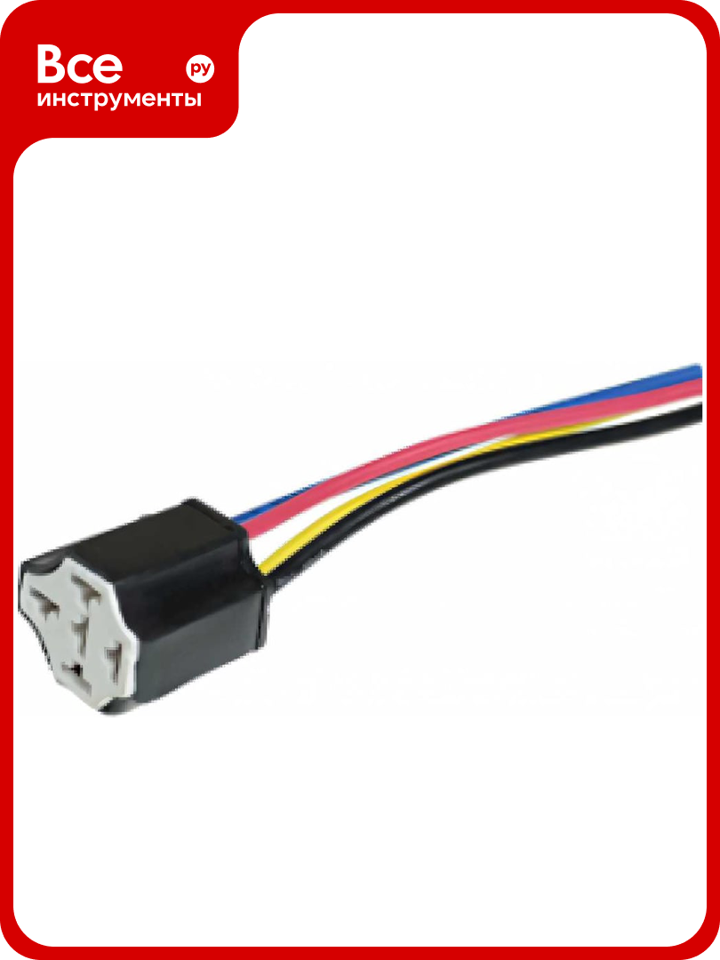 Колодка под реле Nord-Yada 5 контактов, керамика для а/м ВАЗ, ГАЗ, УАЗ 904361