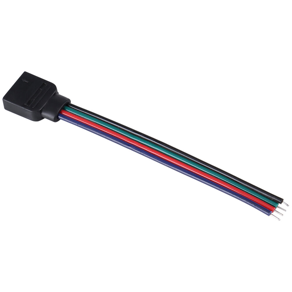 20 шт. 4 -контактный кабельный разъем для разъема для 5050/3528/3014 RGB Светодиодная полоса светодиодная полоса.