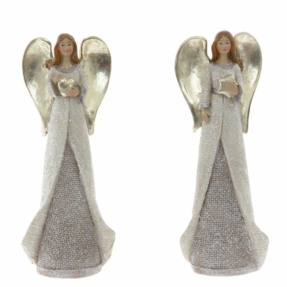 Фигурка декоративная "Ангелочек" L6 W3 H18 см, 2 в.