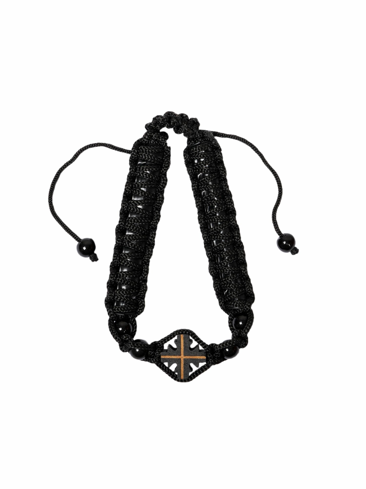 Плетеный браслет, дерево