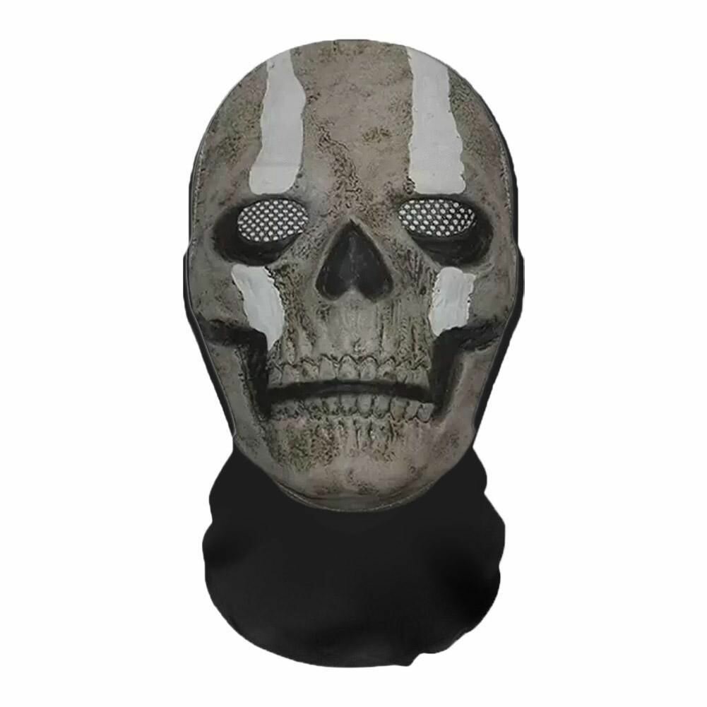 Страшная маска черепа на Хэллоуин
