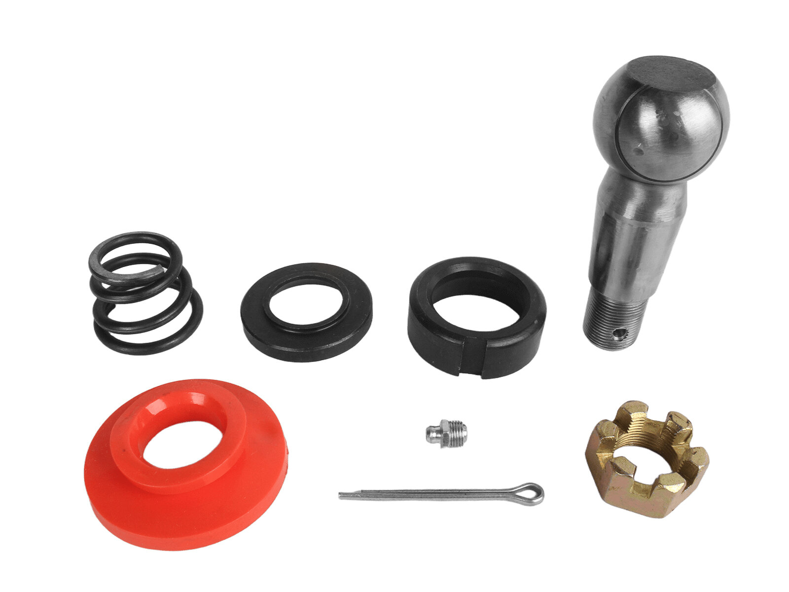 Палец КАМАЗ рулевой тяги комплект на наконечник в сборе SM